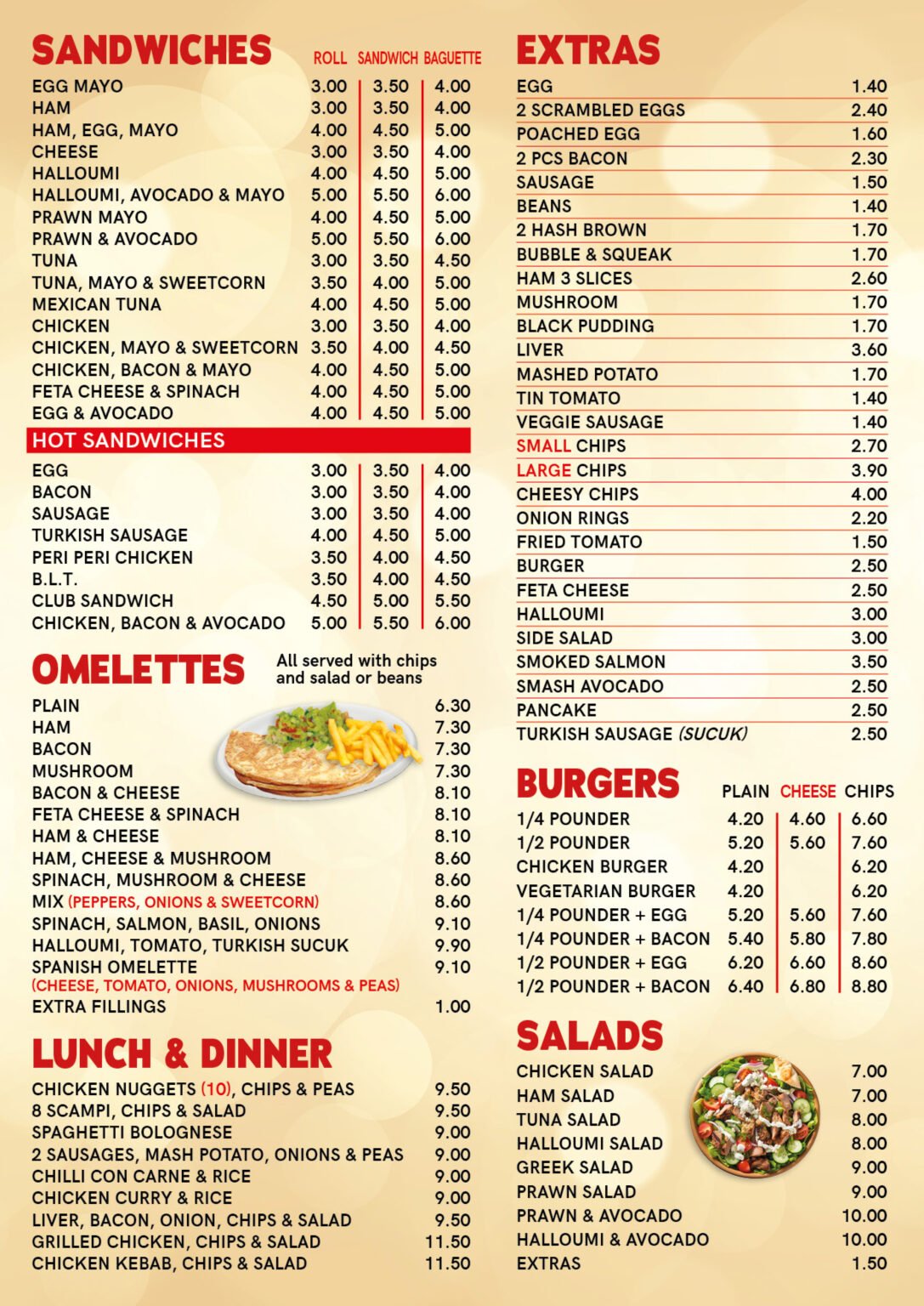 Menu – Hitchin Kitchen Cafe